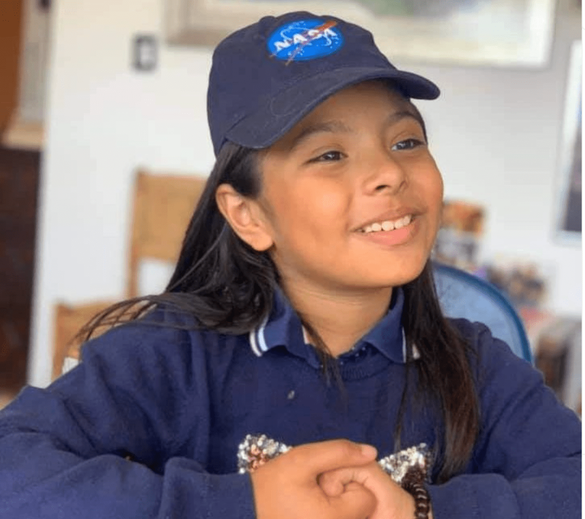 «Nunca dejes de creer que lo vas a lograr» Adhara Pérez Sánchez, niña ...